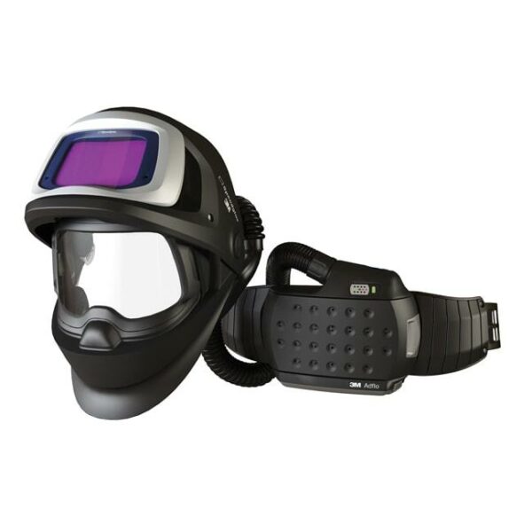 3M Speedglas Flip-up Welding Helmet 9100xxi Fx Air With Adflo Papr, Heavy Duty Hd Battery ...