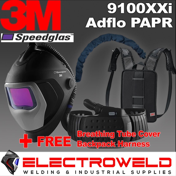 3M Speedglas Welding Helmet 9100xxi + Adflo Papr + Hose Cover + Backpack - 507726 - Best Prices ...