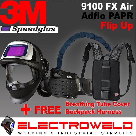 3M Speedglas Welding - Helmet 9100xxi Fx, Adflo Papr, Hose Cover ...