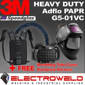 3M Speedglas Welding Kit *helmet G5-01, Adflo Papr, Tube Hose Cover ...