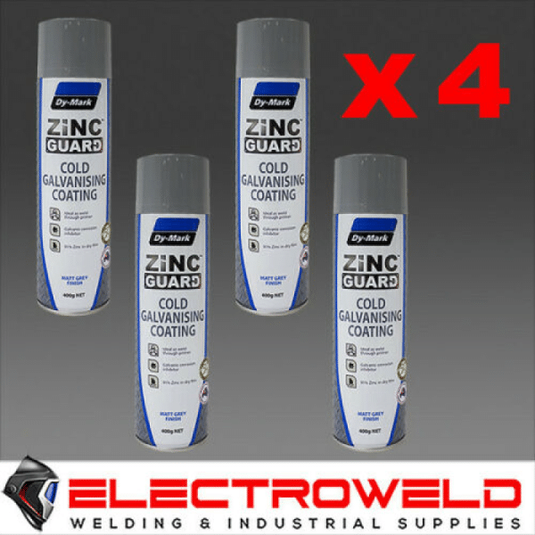 Dy-Mark Zinc Guard Spray Cold Galvanising Coating *Metal Protection ...