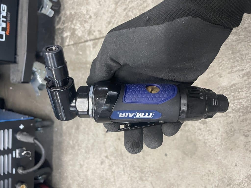 ITM Air Die Grinder Right Angle Head Pneumatic Tool 1/4" Collet, TM340 ...