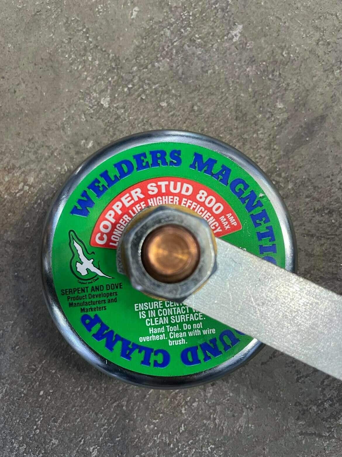 Serpent And Dove Magnetic Welding Earth Clamp 800 Amp Round With Lever ...