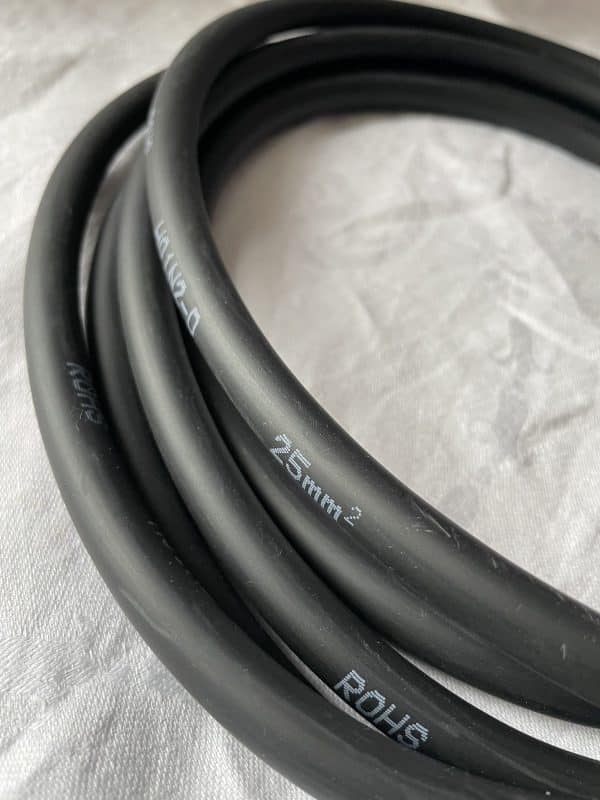 Unimig 4M Earth Welding Lead Cable 25mm + Earth Clamp, 250A 250 AMP ...