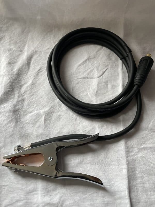 Unimig 4M Earth Welding Lead Cable 25mm + Earth Clamp, 250A 250 AMP ...
