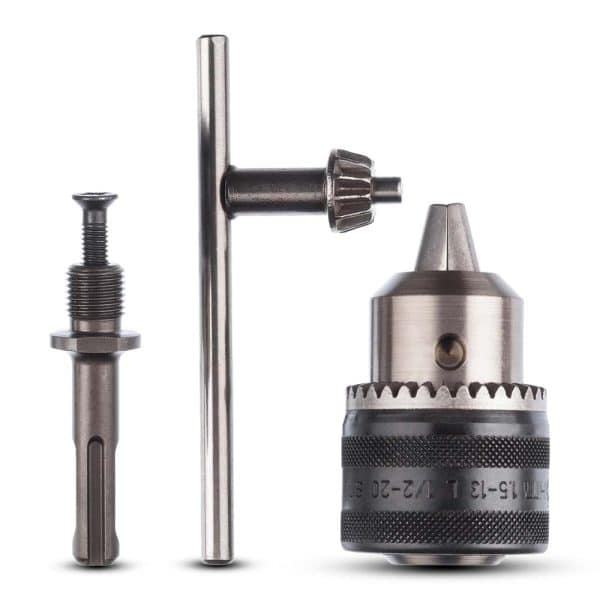 Bosch SDS Plus Keyed Chuck and Drill Chuck Adapter