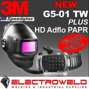 3M Speedglas G5-01 TW Welding Helmet, Heavy Duty-Electroweld
