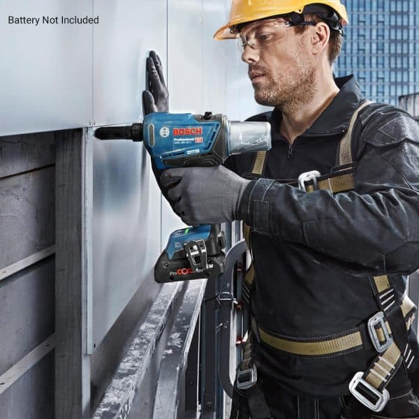 Bosch 18V Li-ion Cordless Brushless Rivet Gun, Riveter
