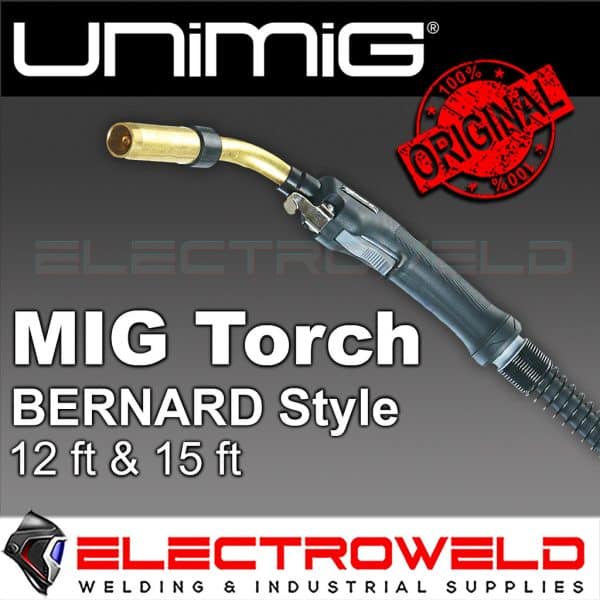 UNIMIG BND400 Bernard Style MIG Welding Torch 400A Gun.